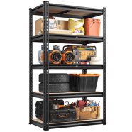 JEGS 81399 4-Tier Shelf Rack, 52in Height, 14.5in Between Shelves ...