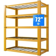 REIBII 60" W Garage Shelving Heavy Duty Storage Shelves 3000LBS ...