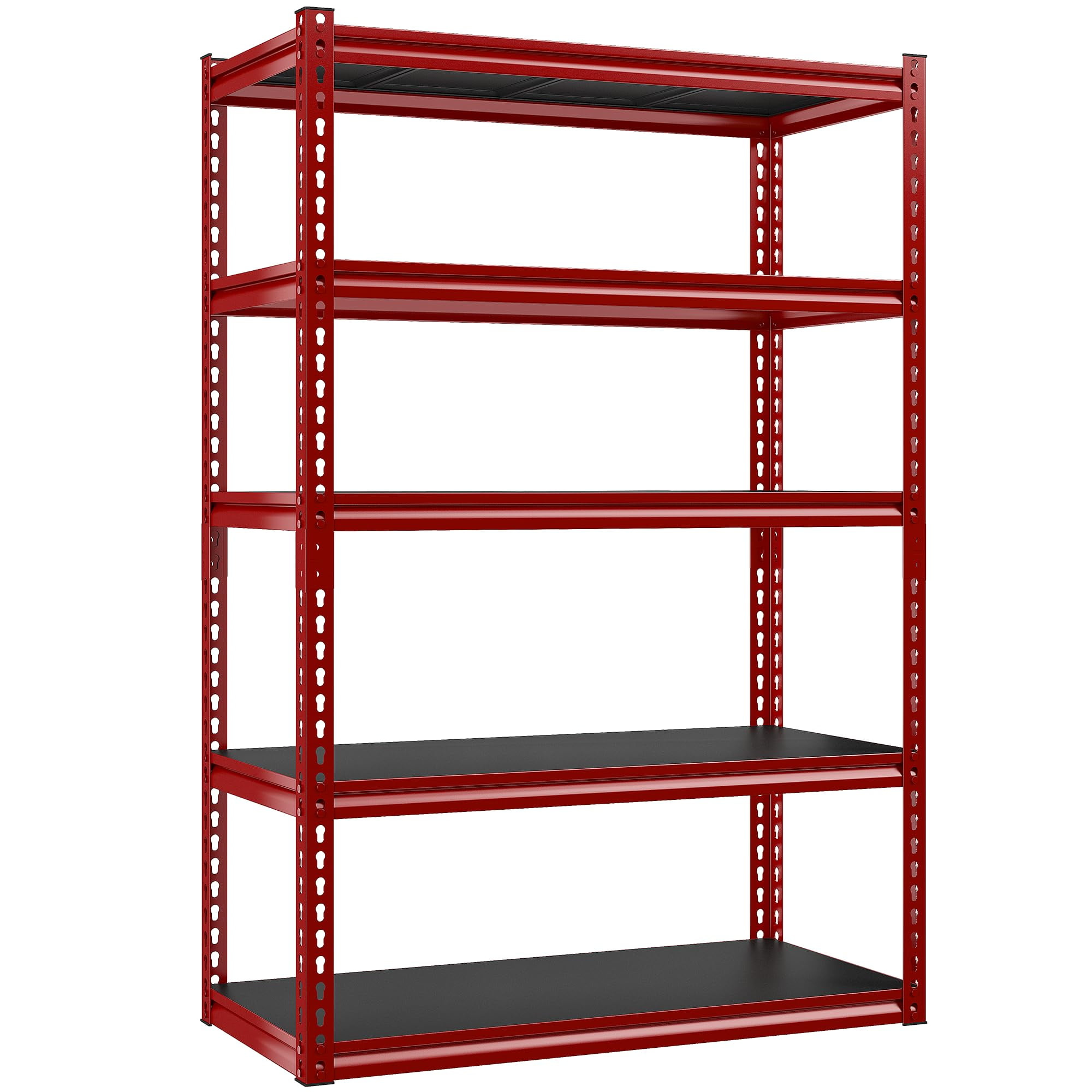 REIBII 72" H Storage Shelves Garage Shelving Heavy Duty 1750LBS Metal ...