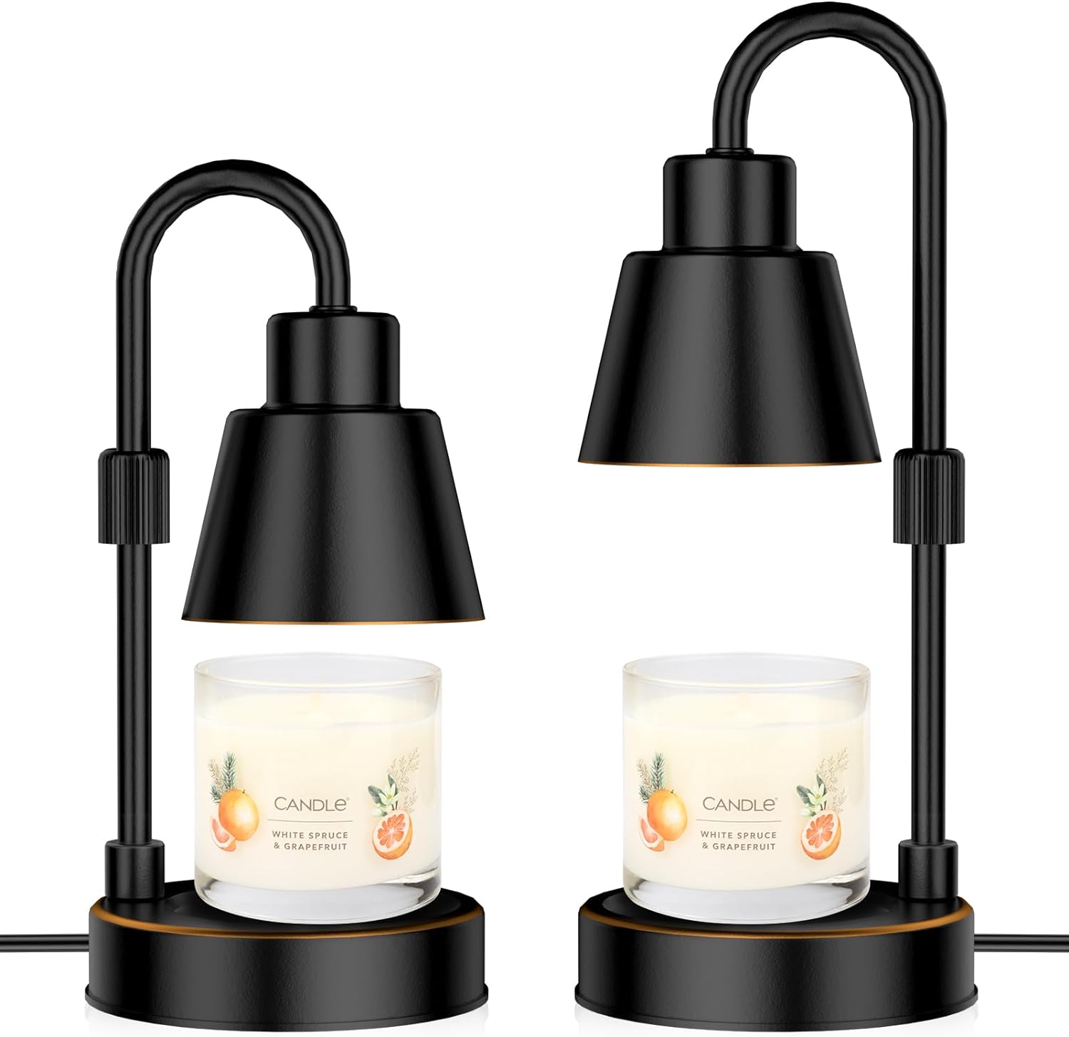 REIDEA Candle Warmer Lamps, Adjustable Height and Brightness, Dimmable ...
