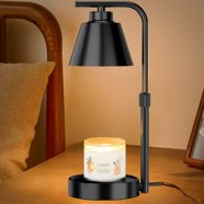 Modern Electric Candle Warmer Burner Dimmable table lamp Heater Wood ...