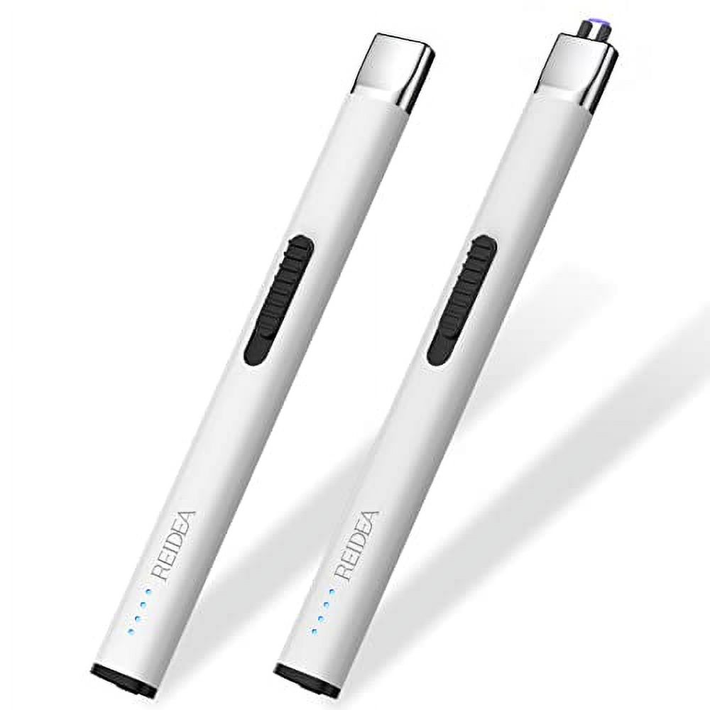 REIDEA Lighters 2 Pack .. R1 Flat Electronic Candle .. Lighter ...