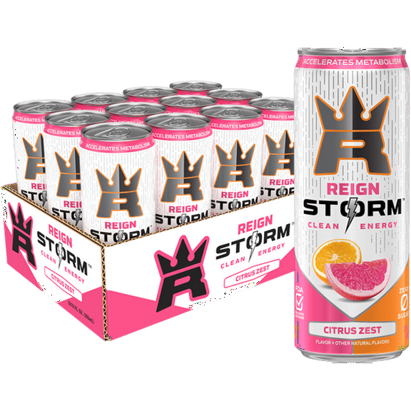 Reign Total Body Fuel, Storm Variety Pack, Energy Drink, 12 fl oz Cans ...