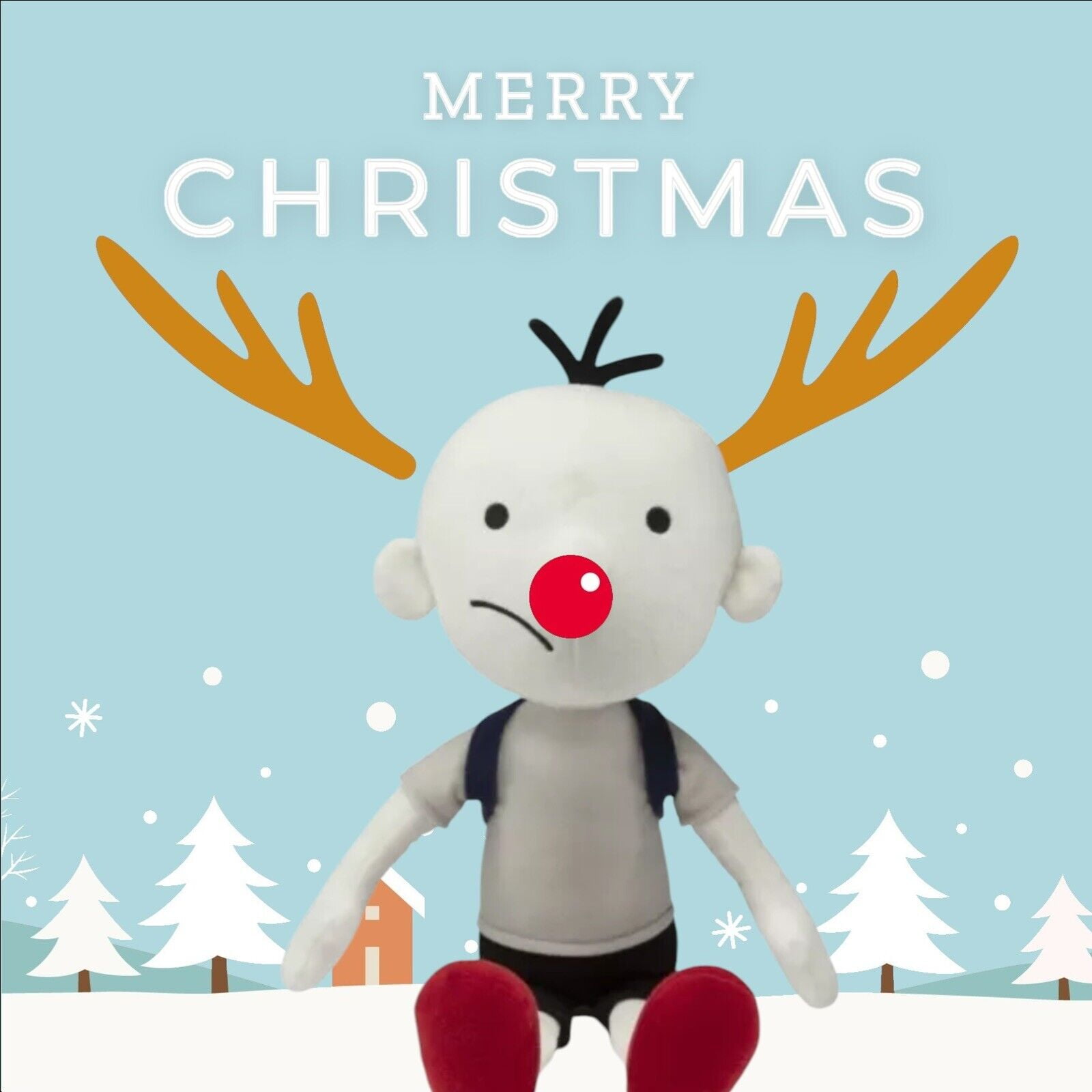 REINDEER Greg Heffley plush Diary of a Wimpy Kid 12” High Quality ...