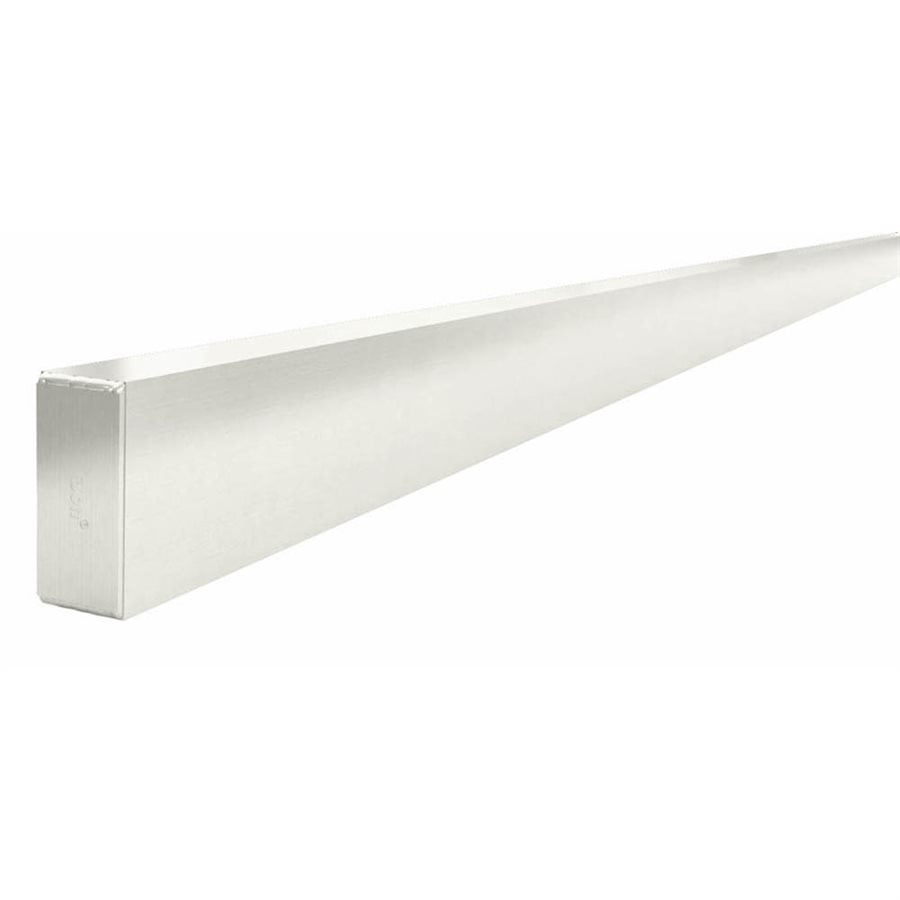 Screed, 1 1/2" X 3 1/2" X 20 Foot Reinforced H Aluminum Welded End Cap ...