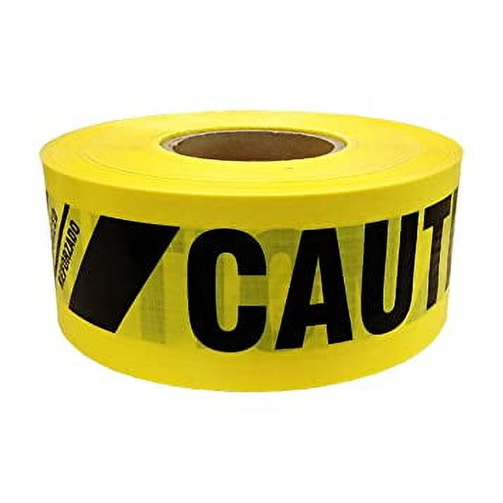 REINFORCED CAUTION CUIDADO TAPE 3" X 500' - Walmart.com