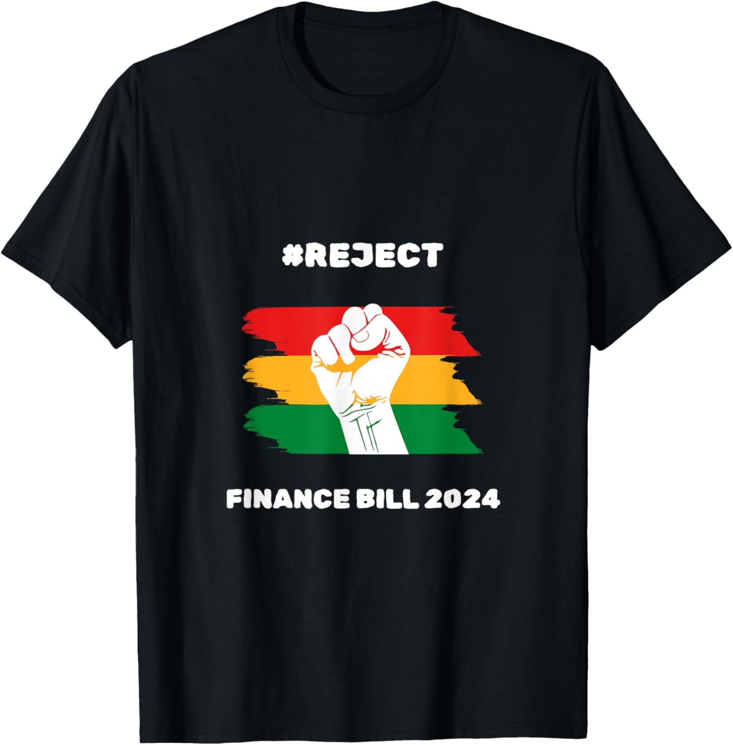 REJECT FINANCE BILL 2024 Funny Creative Graphic T-Shirt - Walmart.com