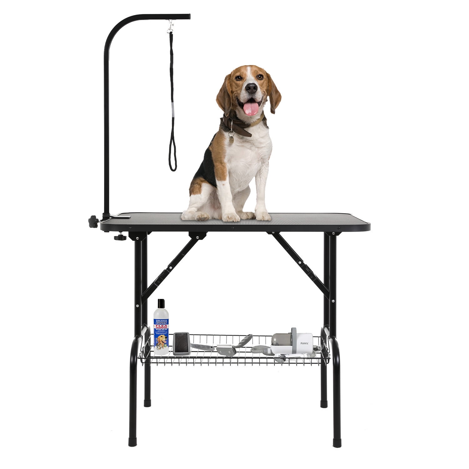 REKHH 32inDog Grooming Table Foldable Home Pet Bathing Station with ...
