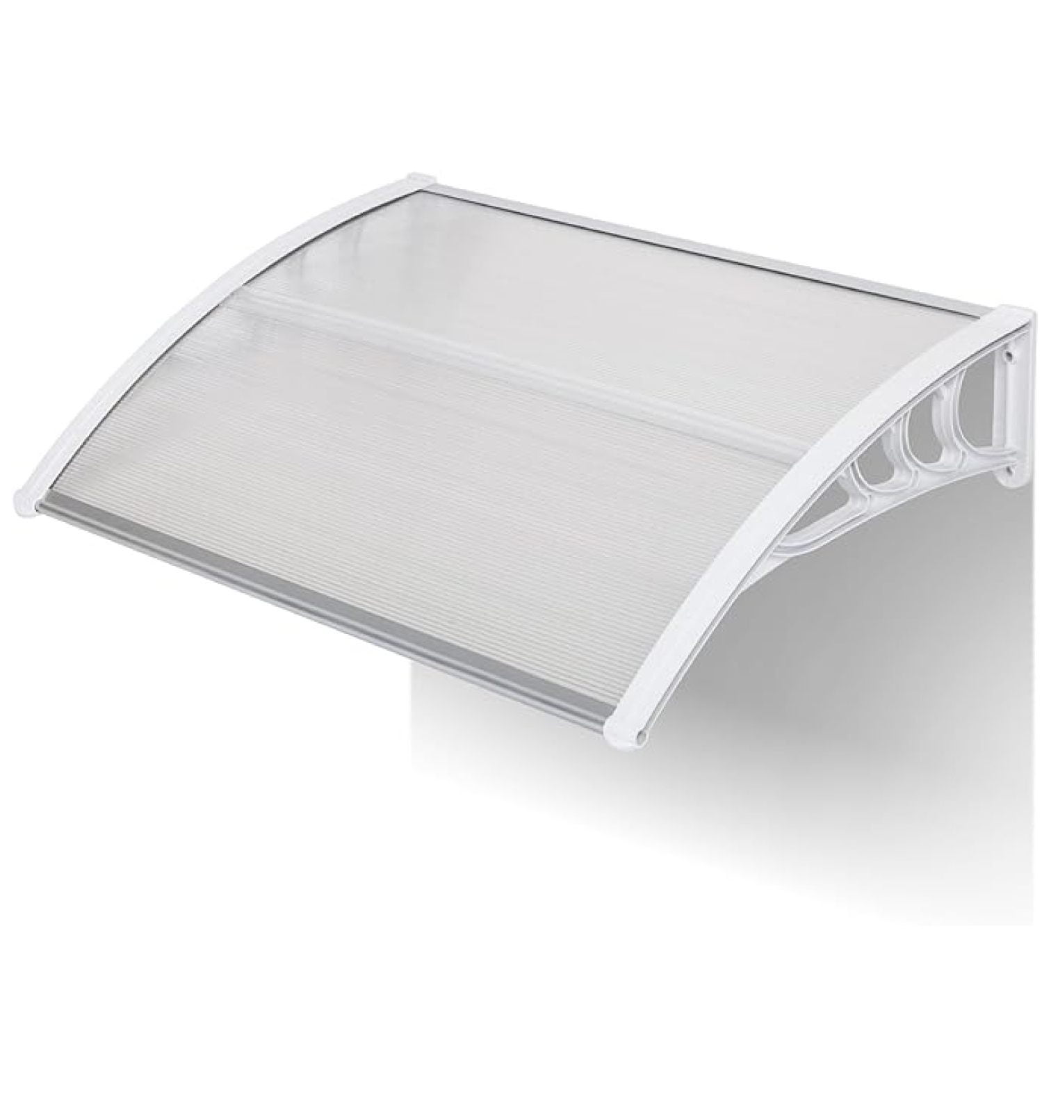 REKHH 39"x32" Window Awning Canopy, Polycarbonate Front Door Patio ...