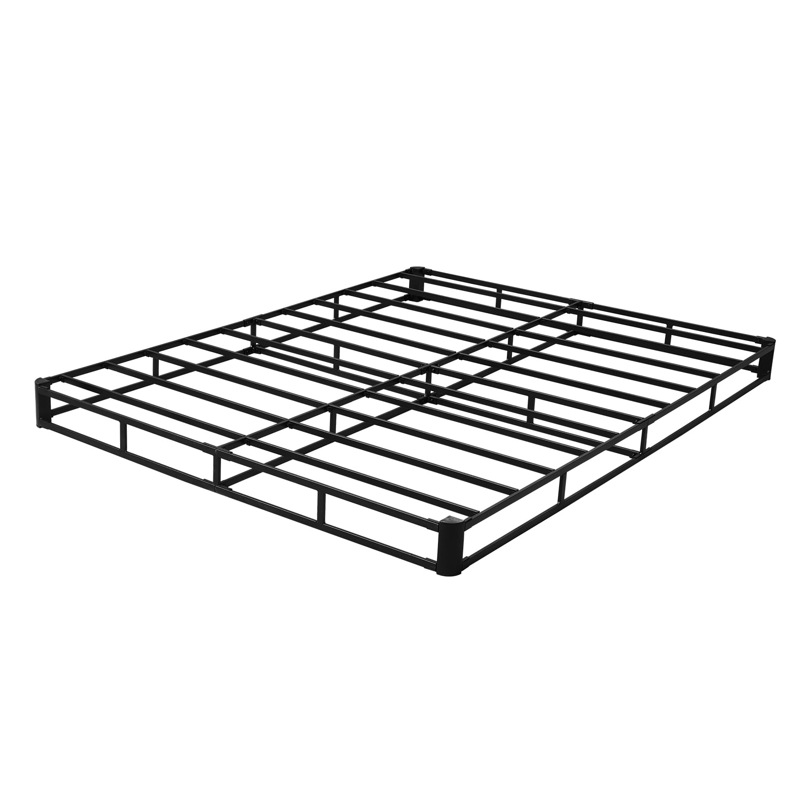 REKHH Box Spring Queen Bed Frame with Washable Fabric Cloth, Heavy Duty ...