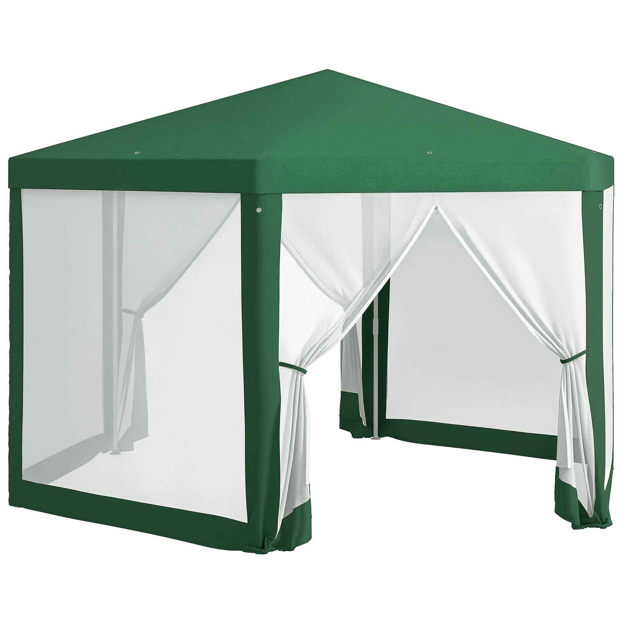 REKHH Outdoor Canopy Gazebo Hexagon Shade Tent Canopy Tent with ...