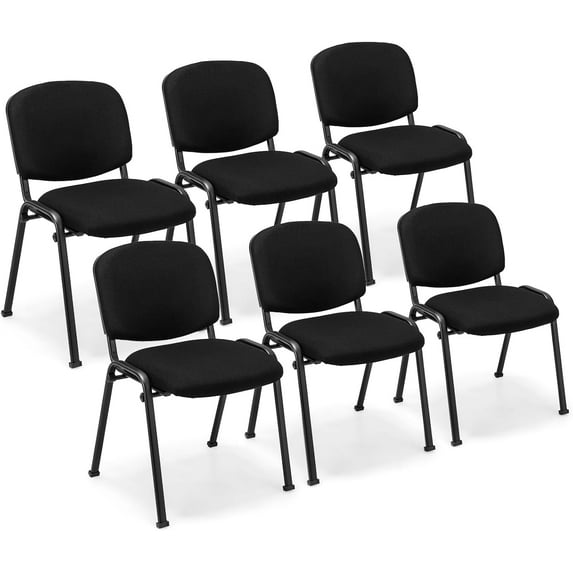 RELAX4LIFE Reception Waiting Room Chairs - Office Guest Chairs Set of 6 ...