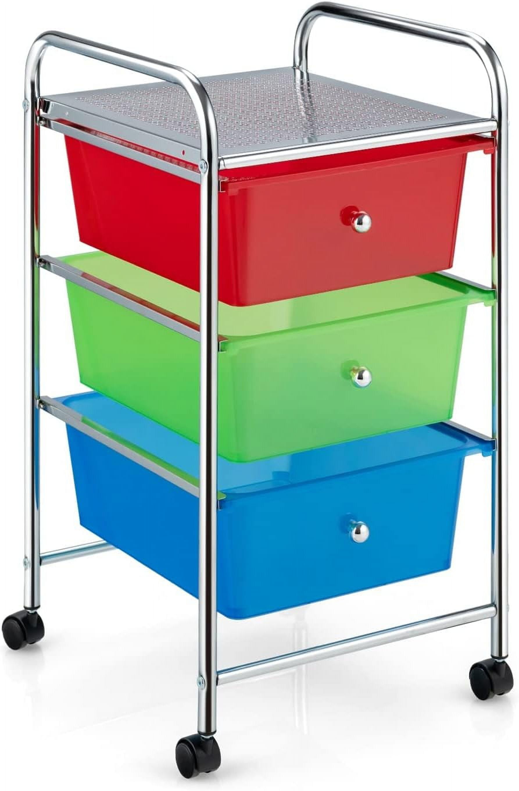RELAX4LIFE Storage Drawer Carts Classroom Organization Rolling Carts ...