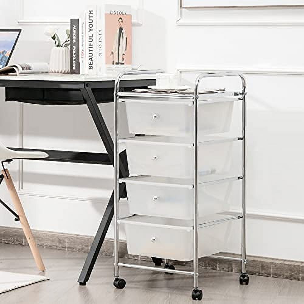 RELAX4LIFE Storage Drawer Carts Classroom Organization Rolling Carts ...