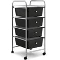 RELAX4LIFE Storage Drawer Carts Classroom Organization Rolling Carts ...