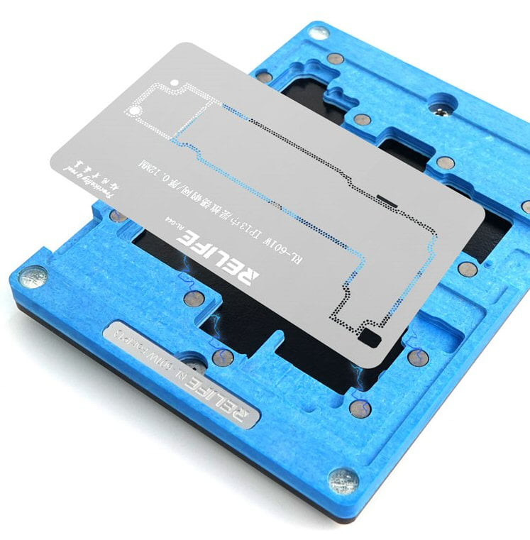 RELIFE RL-601W iP13 A15 Tin Planting Solder Reballing Kit - Walmart.com