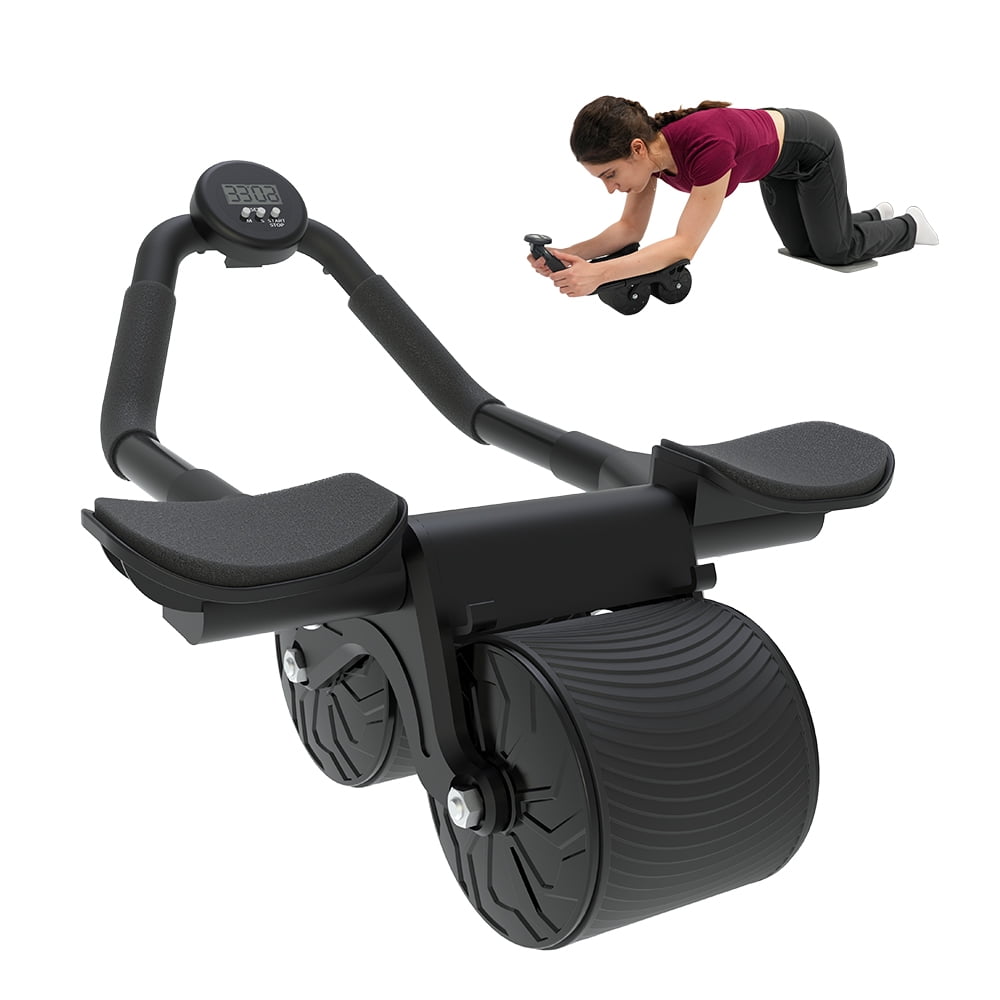 RELIFE SPORTS Ab Roller Wheel with Multi-function LCD Display ...