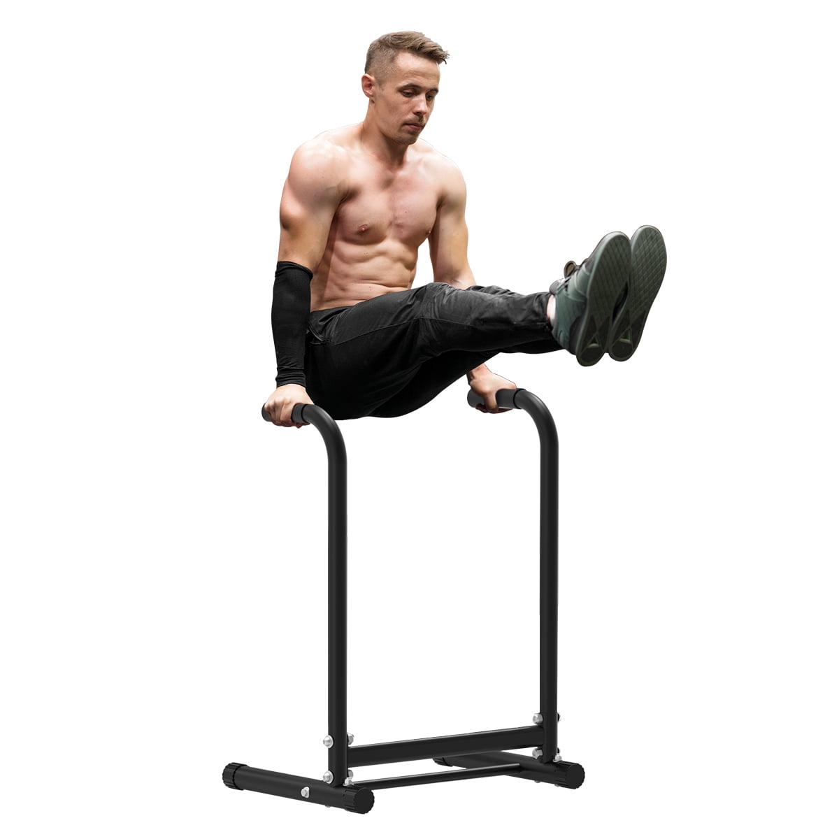RELIFESPORTS Functional Heavy Duty Dip Stands Fitness Workout Dip bar ...