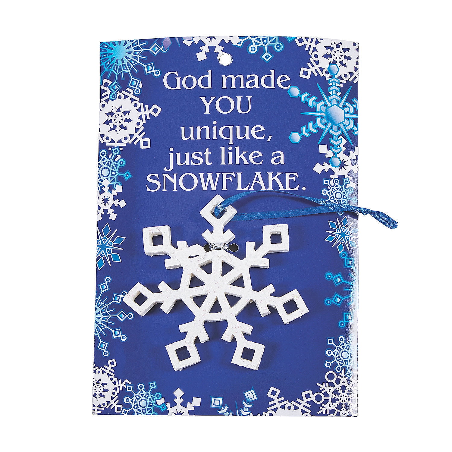 RELIGIOUS RESIN SNOWFLAKE ORNAMENTS - Home Decor - 12 Pieces - Walmart.com