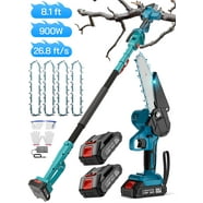 WEN 6-Amp Corded Power Tree Trimming 8-Inch Electric Pole Saw with ...