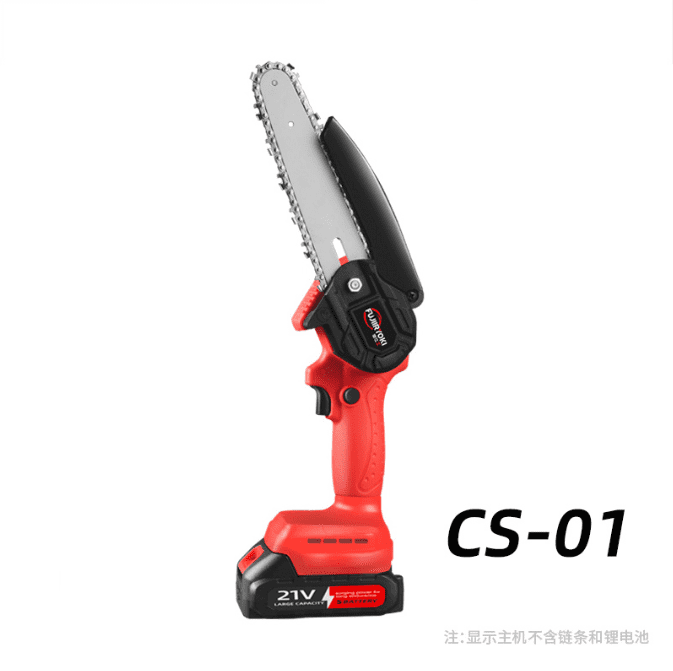 RELOIVE 6" Mini Chainsaw with 2 Batteries 2 Chains, 6-Inch Cordless ...