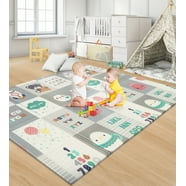 Free Shipping! JoyStone Baby Play Mat, 78" X 70" Extra Large Reversible ...
