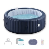 inflatable hot tub, portable hot tub, outdoor home spa, jacuzzi ...