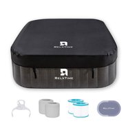 Intex PureSpa Greywood Deluxe 6 Person Hot Tub with 6 Type S1 Filter ...