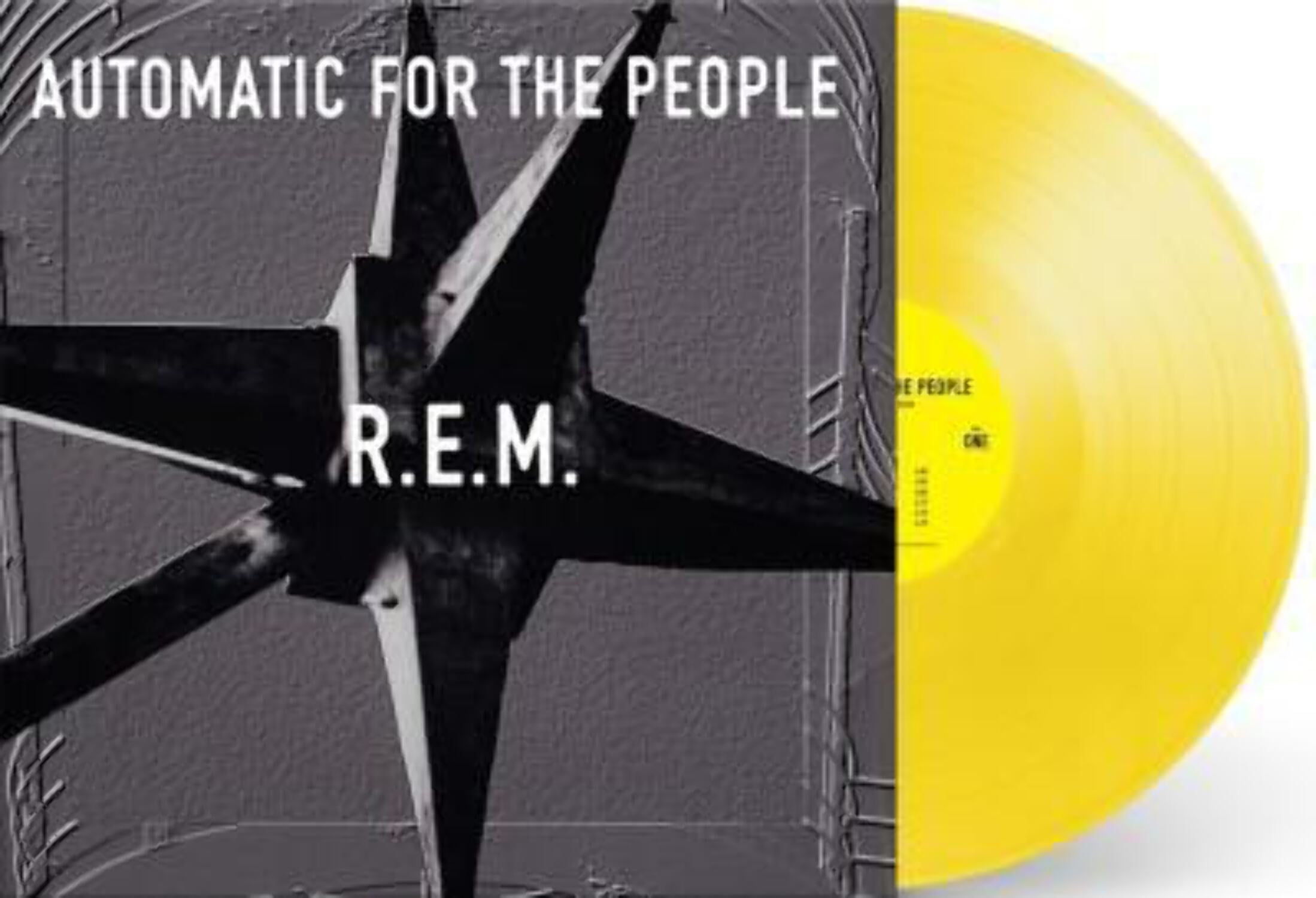 R.E.M. Automatic For The People (Indie Exclusive, Colored Vinyl, Yellow ...