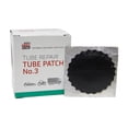 REMA No. 3 (B-3) Tube Patch, 30 Units of 2-in Round, Black Feather Edge ...