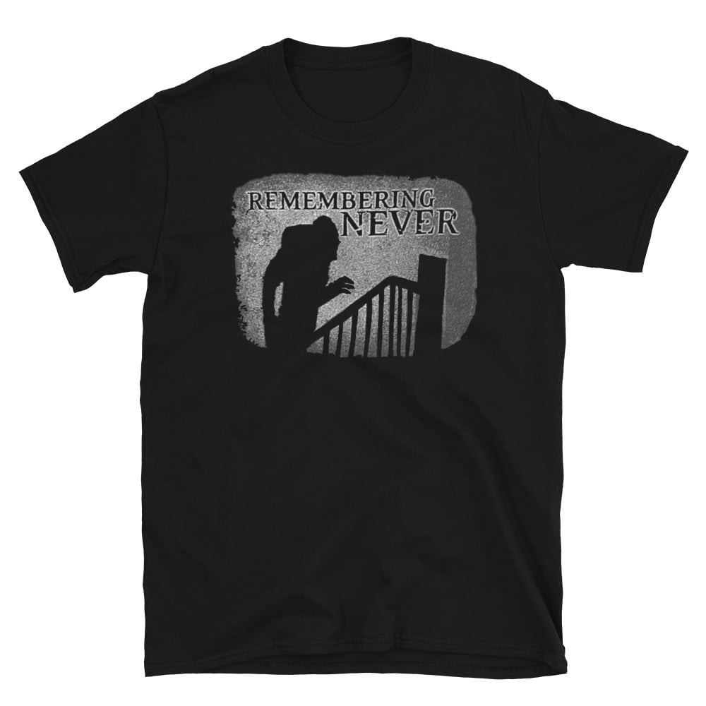 REMEMBERING NEVER 2004 Tour Nosferatu On Stairs Hardcore Band T-Shirt ...