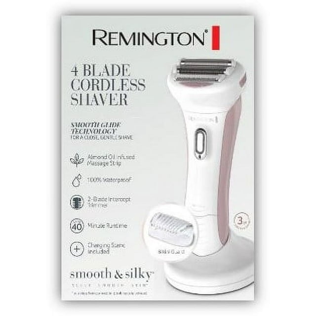 Remington® 4-Blade Smooth & Silky Cordless Shaver WDF5035 with ...