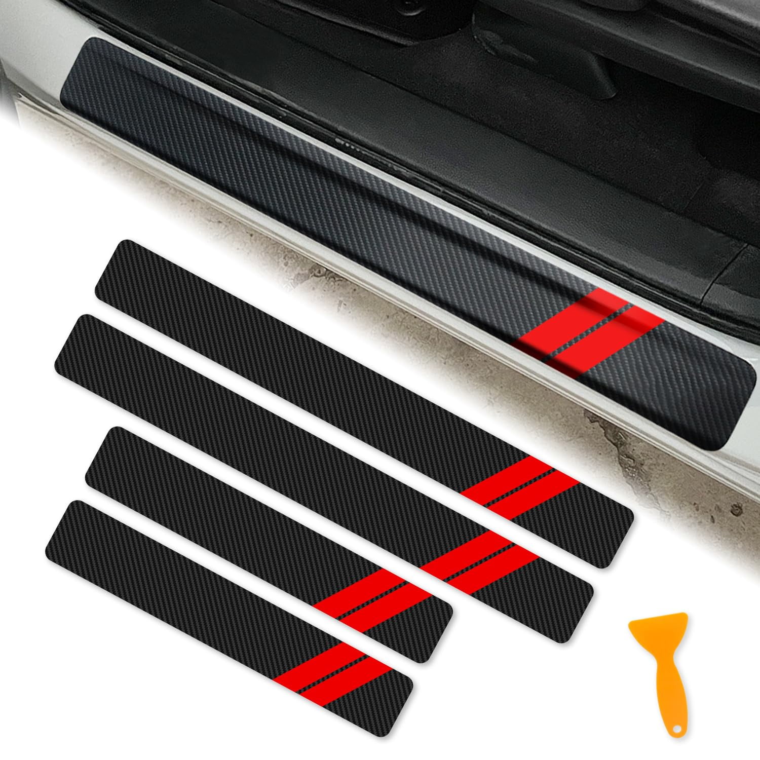 REMOCH Door Sill Protector for Dodge Charger Challenger Durango ...