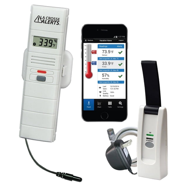 REMOTE TEMPERATURE & HUMIDITY MONITORING HOME SYSTEM PACKAGE - Walmart.com