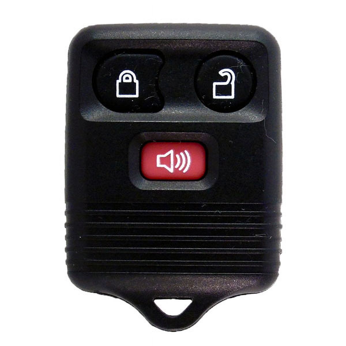 REMOTES AUTHORITY - New 3-Button Replacement Case for FORD Remotes with ...