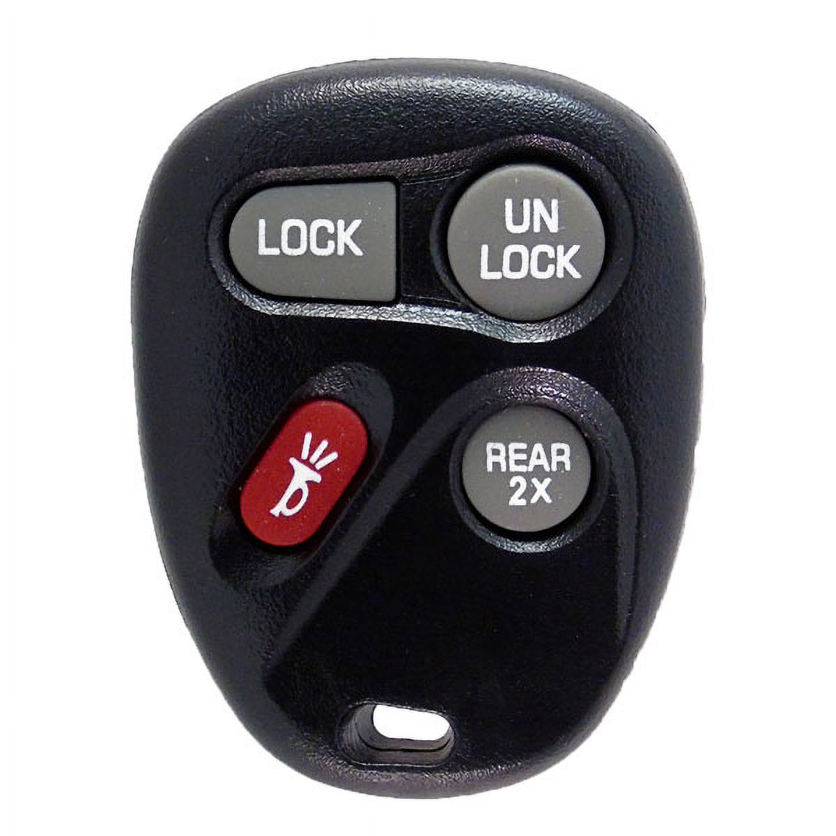 REMOTES AUTHORITY - New 4-Button Replacement Case for GM Remotes with ...