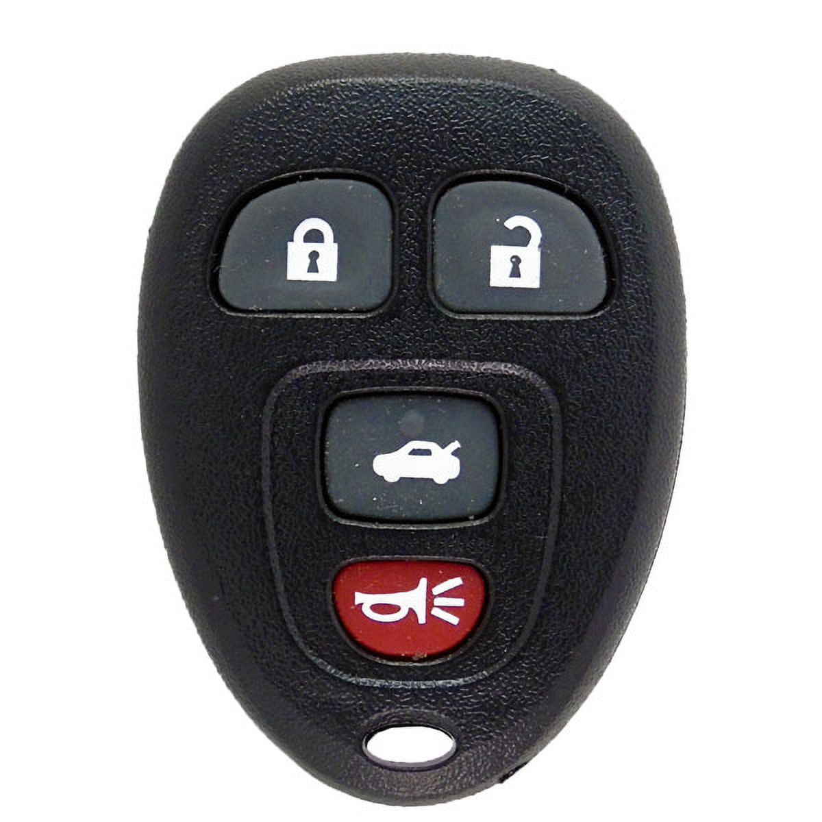 REMOTES AUTHORITY - New 4-Button Replacement Case for GM Remotes with ...