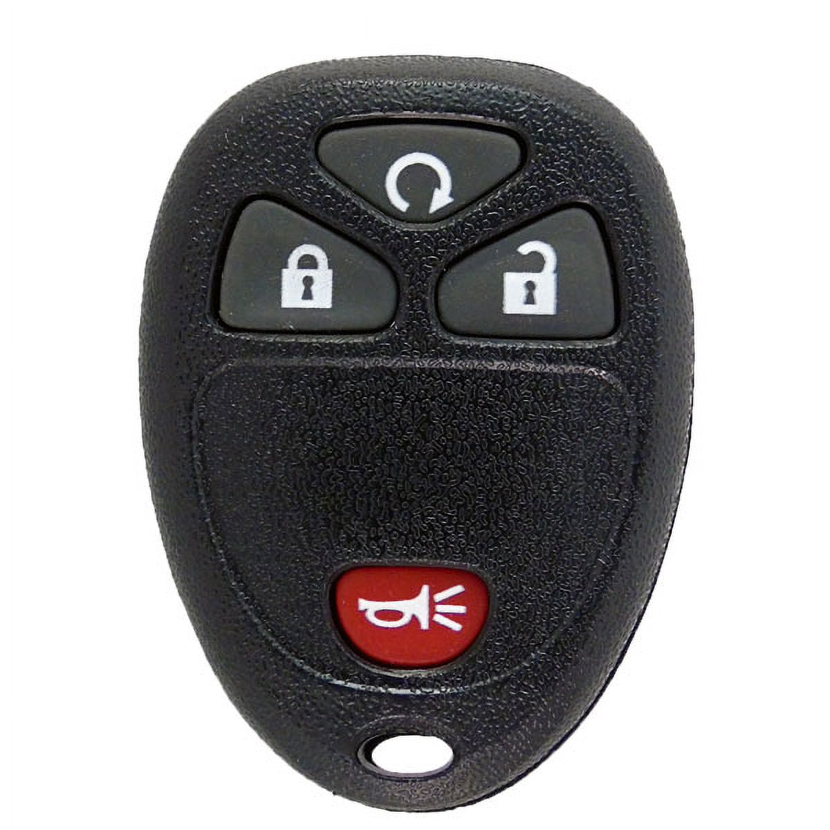 REMOTES AUTHORITY - New 4-Button Replacement Case for GM Remotes with ...