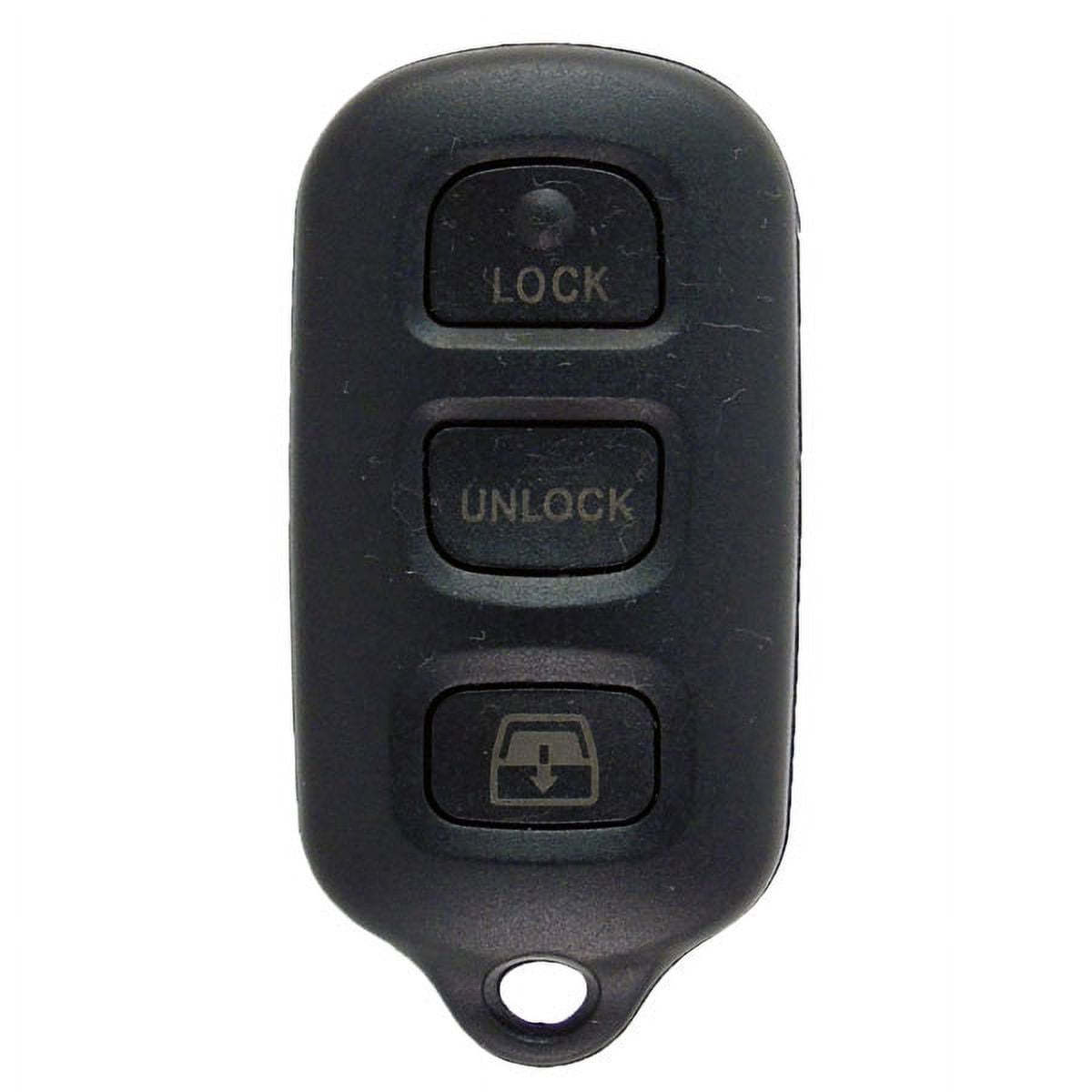 REMOTES AUTHORITY - New 4-Button Replacement Case for TOYOTA Remotes ...