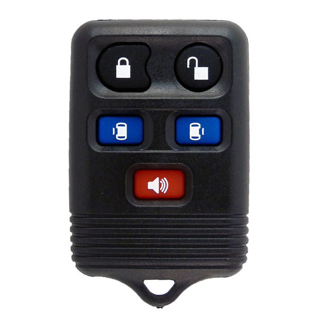 REMOTES AUTHORITY - New 5-Button Replacement Case for FORD Remotes with ...