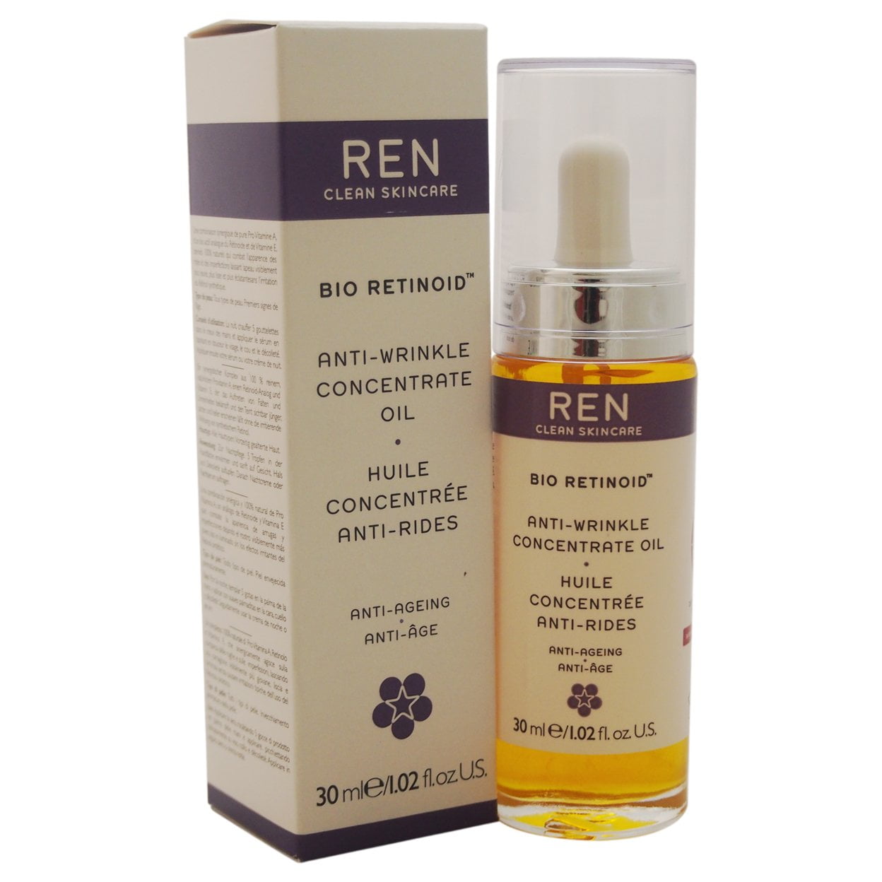 REN Bio Retinoid Wrinkle Concentrate Oil - 1.02 oz - Walmart.com