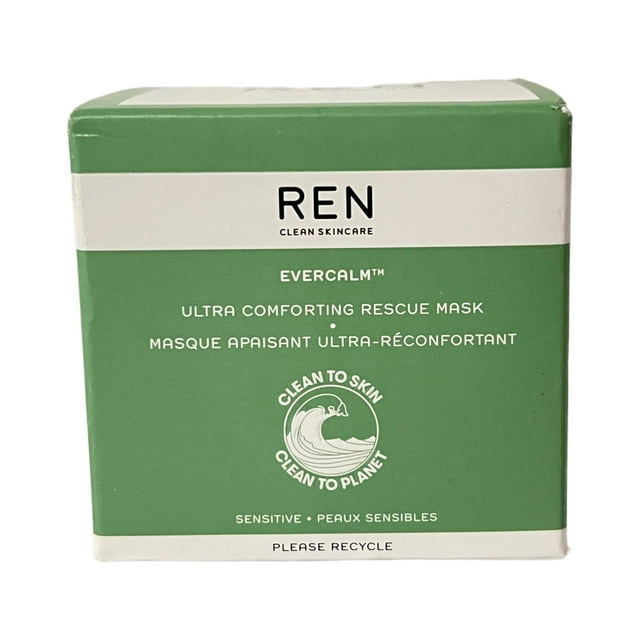 REN Clean Skincare Evercalm Ultra Comforting Rescue Mask 1.7 fl oz ...