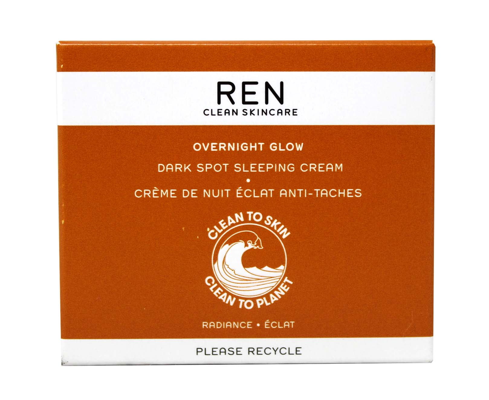 REN Clean Skincare Overnight Glow Dark Spot Sleeping Cream 1.7oz ...