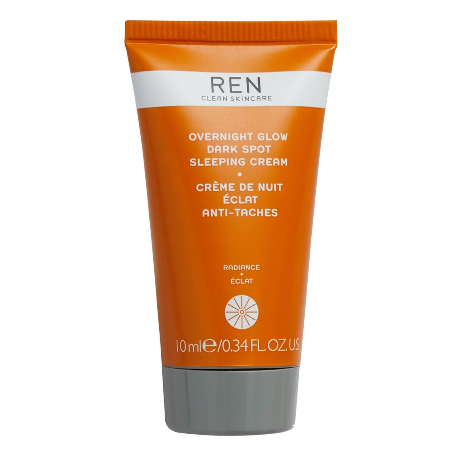 REN - Overnight Glow Dark Spot Sleeping Cream Mini (10ml) - Walmart.com