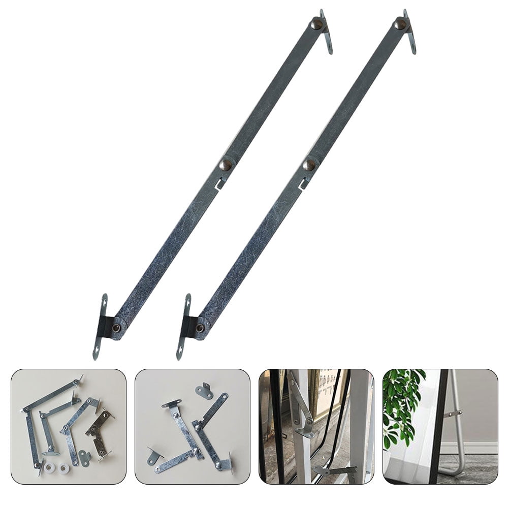 RENACLIPY 1 Pair Heavy Duty Iron Furniture Lid Hinge Stay for Cabinets ...