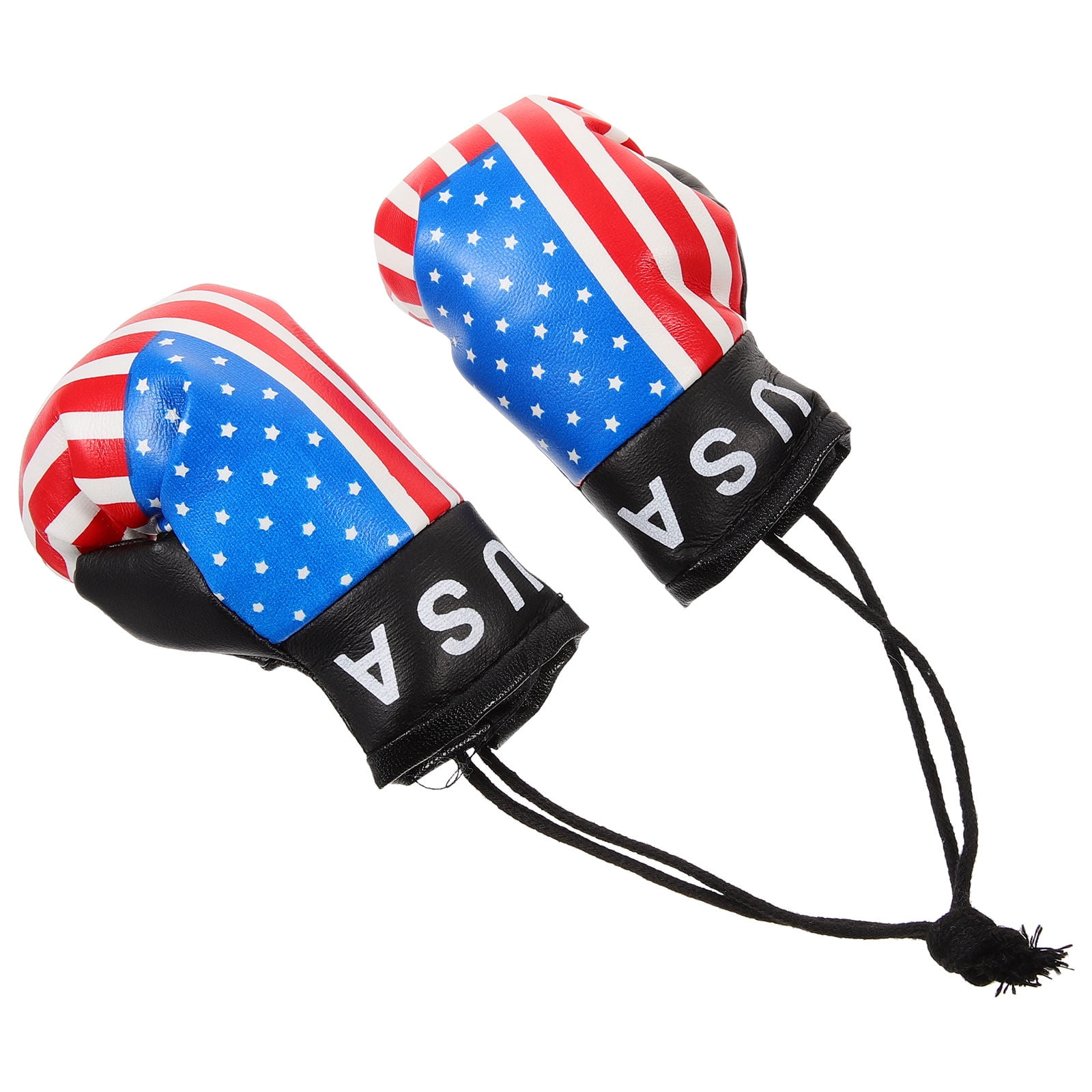 RENACLIPY 1 Pair Mini Boxing Gloves Shape PVC Keychain Decor For Boxing ...
