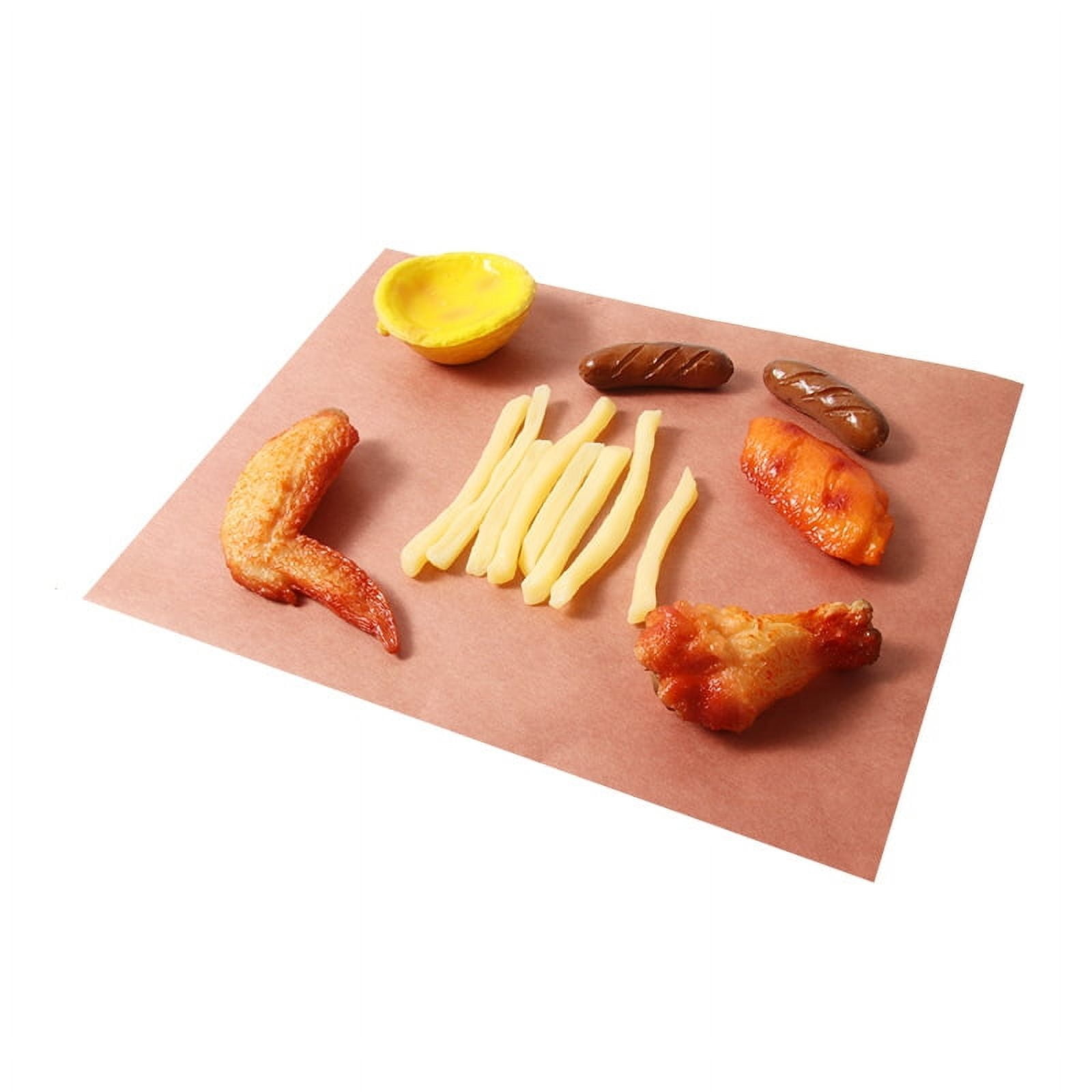 RENACLIPY Food Wrapping Paper Brown Packing Paper Non-Stick 1 Roll ...