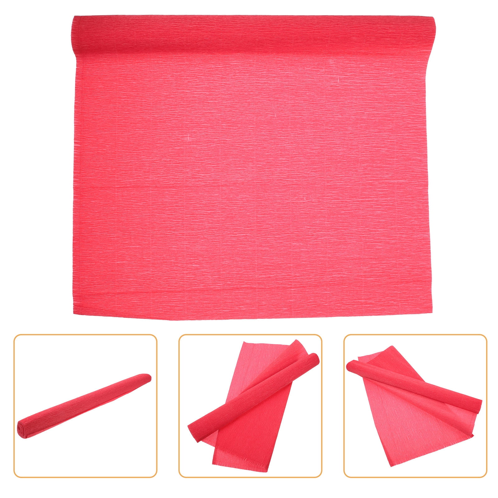 RENACLIPY 1 Roll Crepe Paper Sheet with Crimped Texture for Children ...