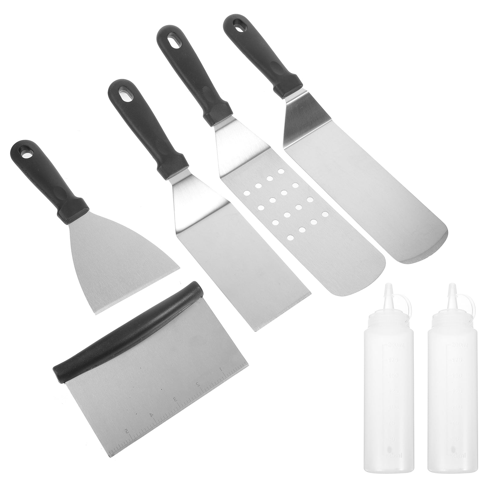 RENACLIPY Grill Supplies Metal Spatula for Kitchen Use Ergonomically ...