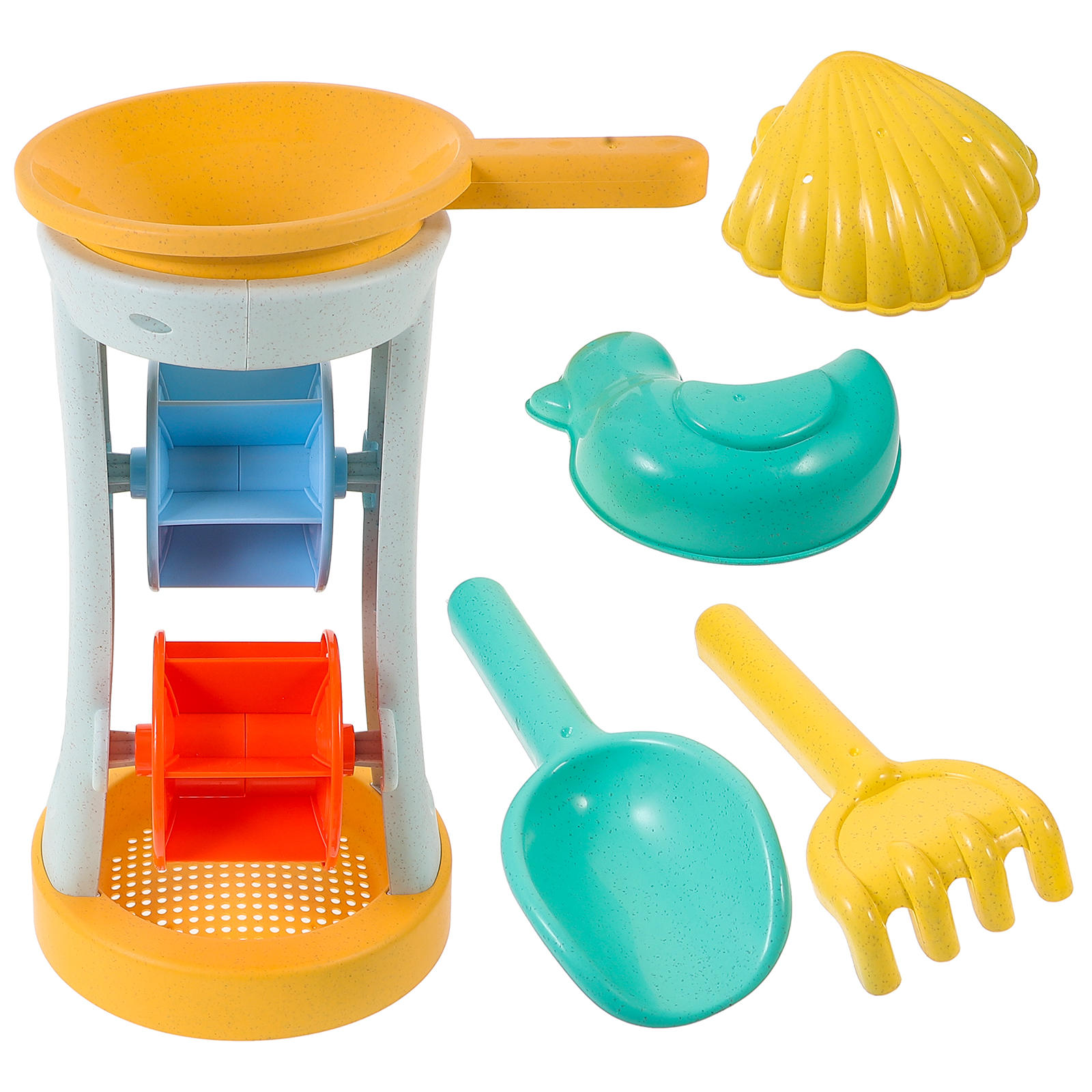 RENACLIPY 1 Set Beach Sand Bucket and Digging Tools for Seaside Fun ...